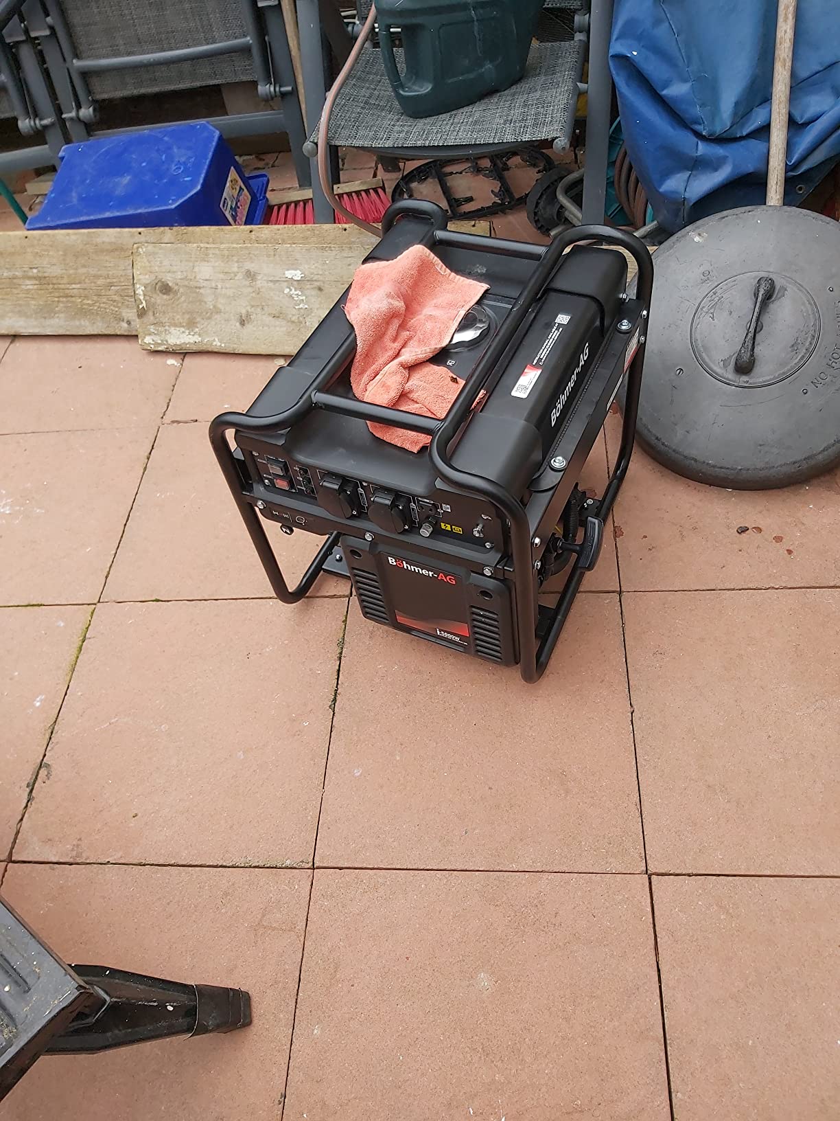 Böhmer-AG i-5000W Petrol Inverter Generator 3.0 Kw Clear Sine Wave ...