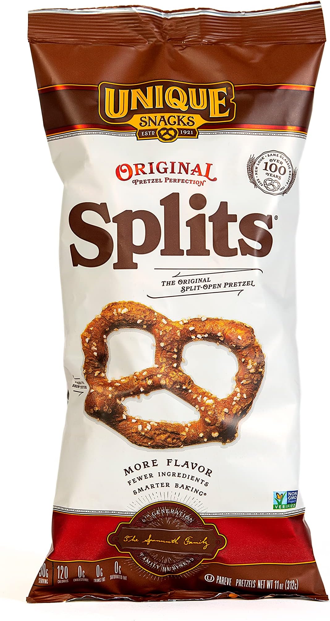 Amazon.com: UNIQUE PRETZEL SPLITS 11OZ (PACK 3) : Grocery & Gourmet Food