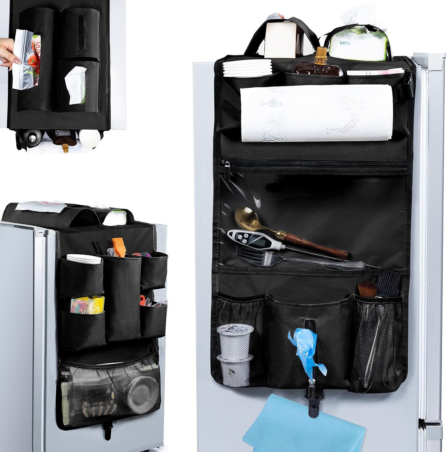 Amazon.com - FRECOLSH Mini Fridge Organizer 65" x 12.5" - Over The ...