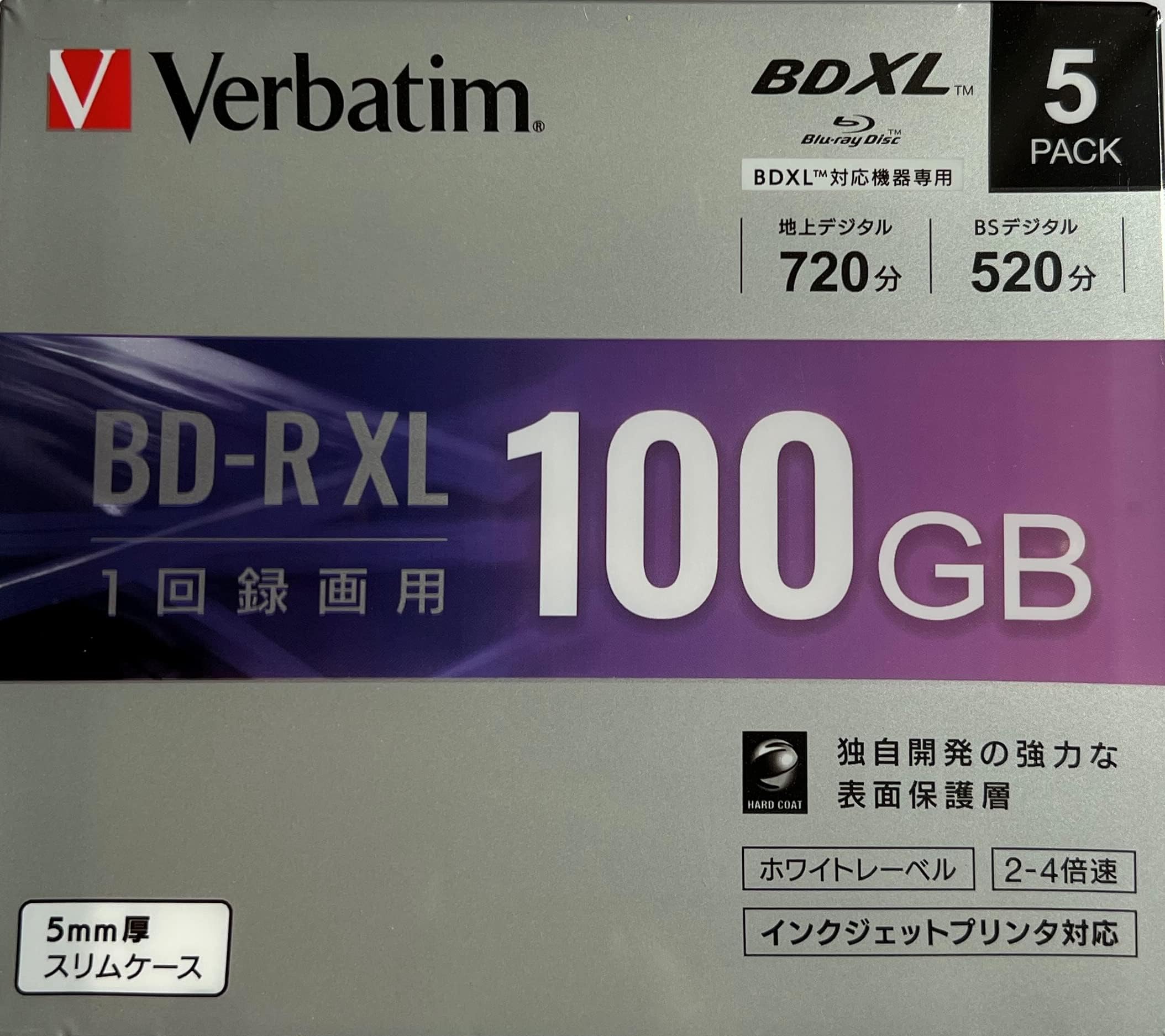 Amazon.co.jp: バーベイタムジャパン(Verbatim Japan) M-DISC 長期保存 ブルーレイディスク 1回記録用 BD ...