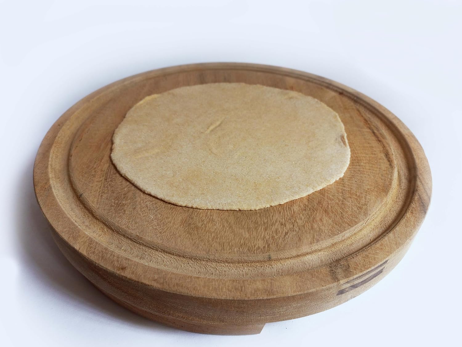 Buy Wooden Chakla or Rolling Board | Carved from Single Block of Wood ...