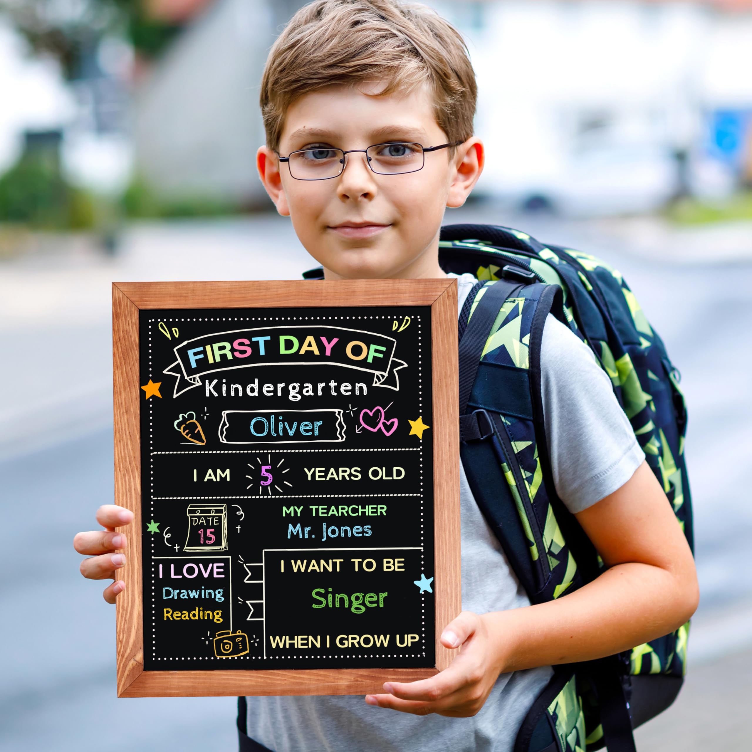 Snapklik.com : First Day Of School Sign - First Day Of School Board ...