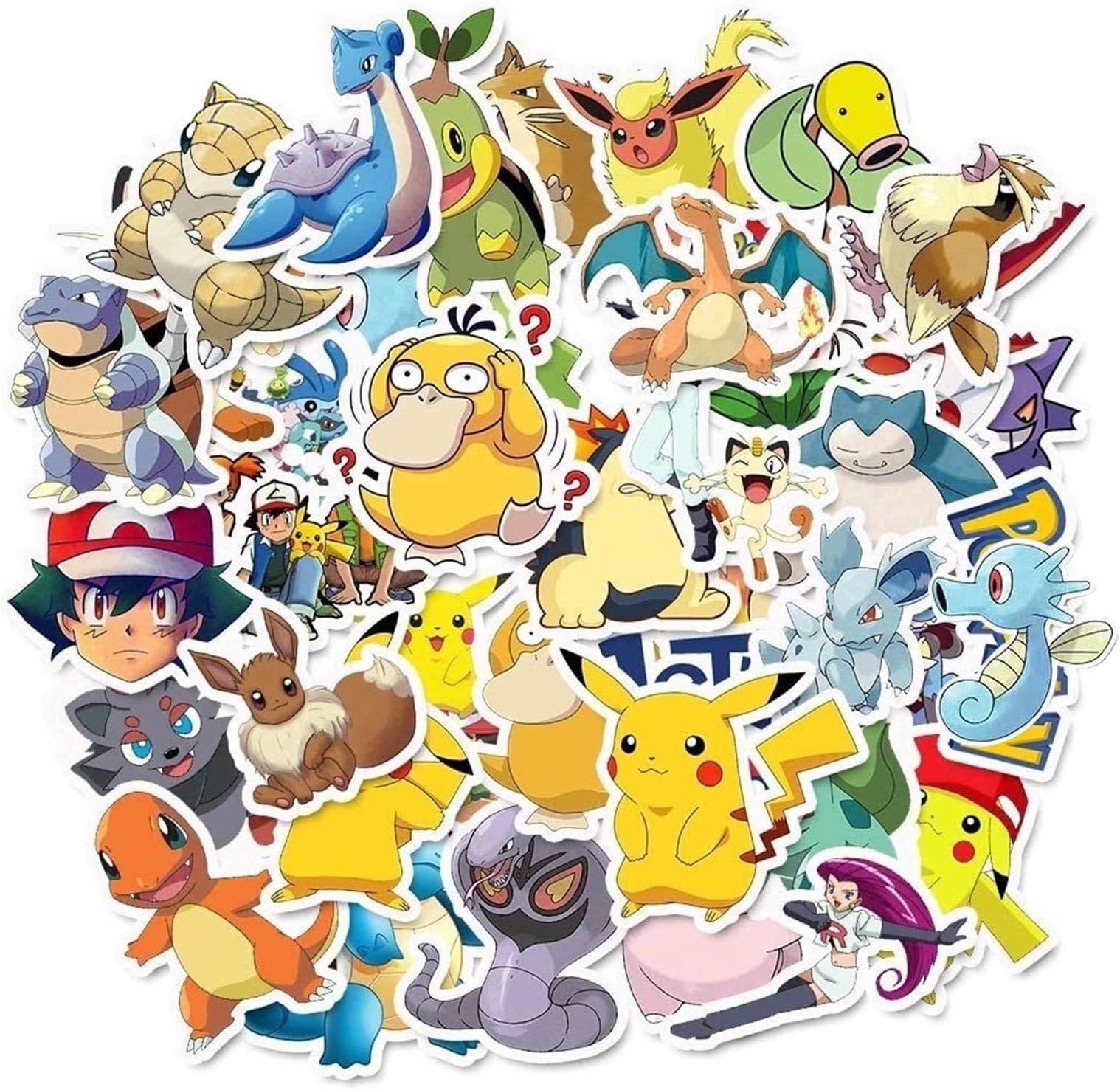 Amazon.com: Cute Pigeon Stickers 50pcs Cute Cartoon Animals Stickers ...