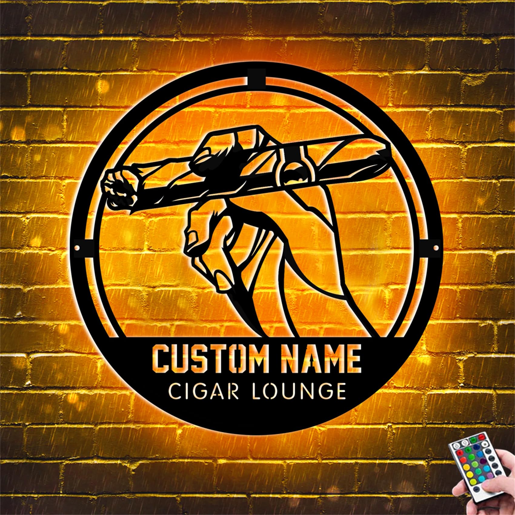 Home Cigar Bar Signs