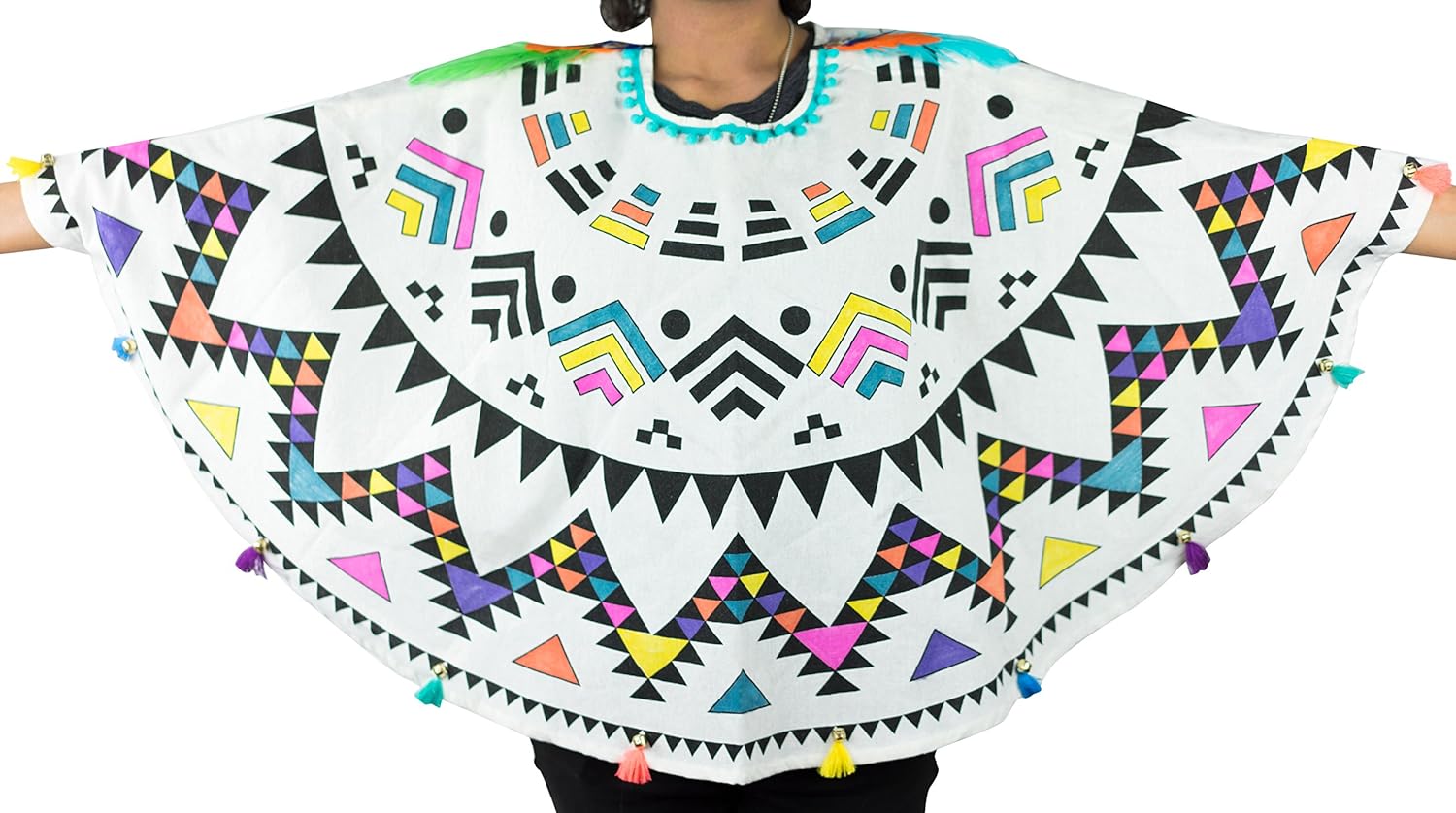 Amazon.com: Seedling Design Your Own Fashion Poncho Activity Kit : Toys ...