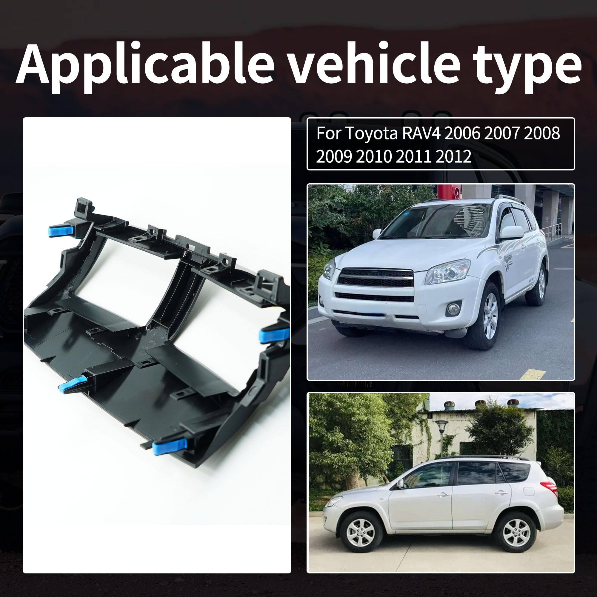 Ac Return Vent Center Dash AC Vent Panel For 2006-2012 Toyota RAV4 ...