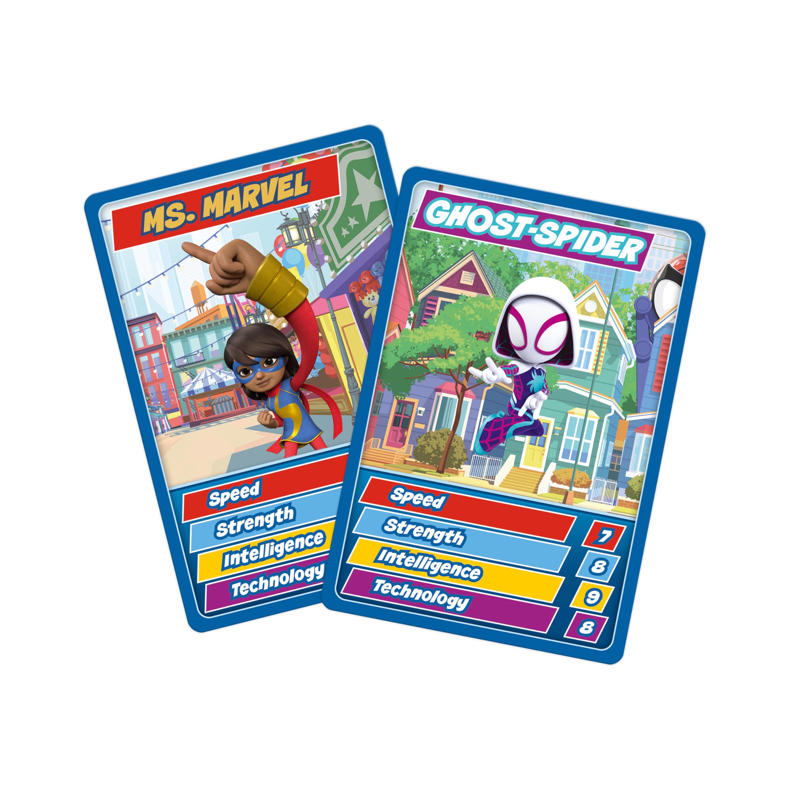 Kids Card Games Top Trumps Spidey & Friends Junior Card Game - 5-in-1 ...