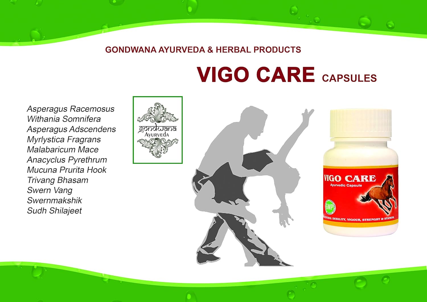 Buy Gondwana Ayurveda Vigo Care Capsule -Ayurvedic Wellness and ...