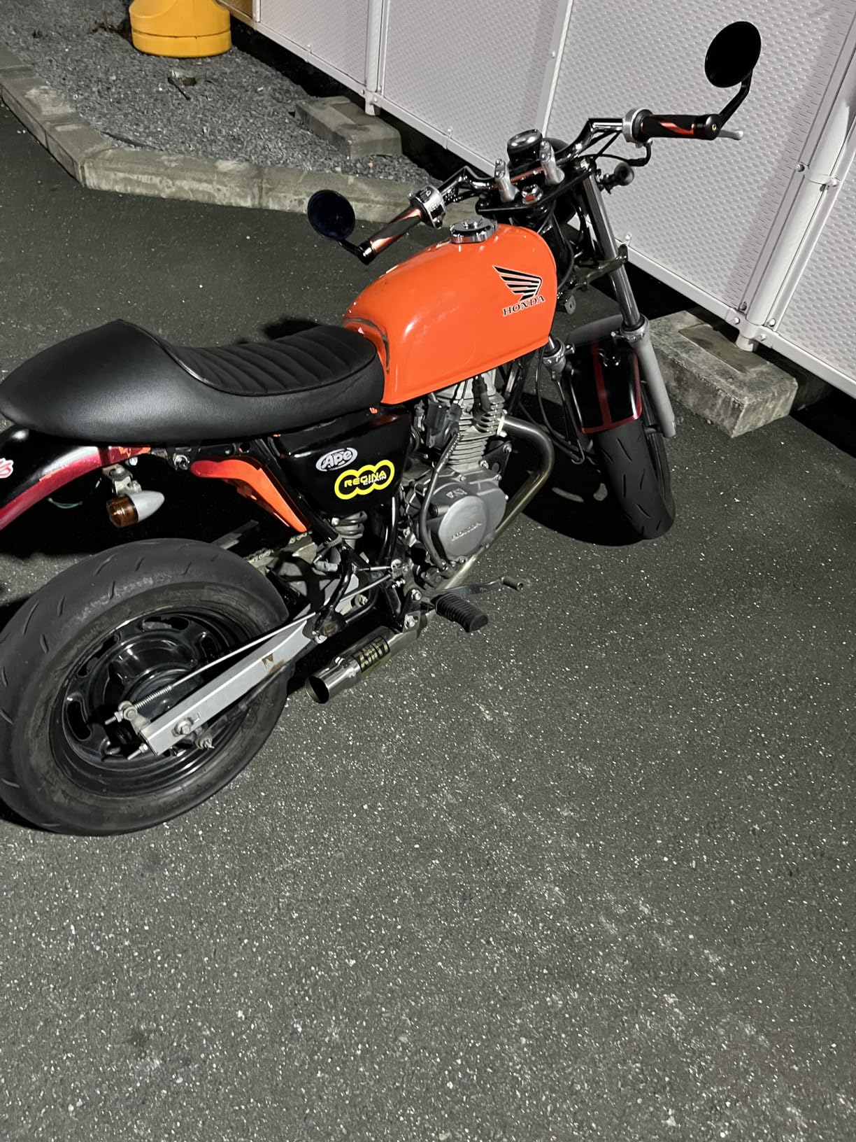 Amazon | ウイルズウィン(WirusWin) シャープタイプマフラー APE50(FI車) | フルエキゾースト | 車＆バイク