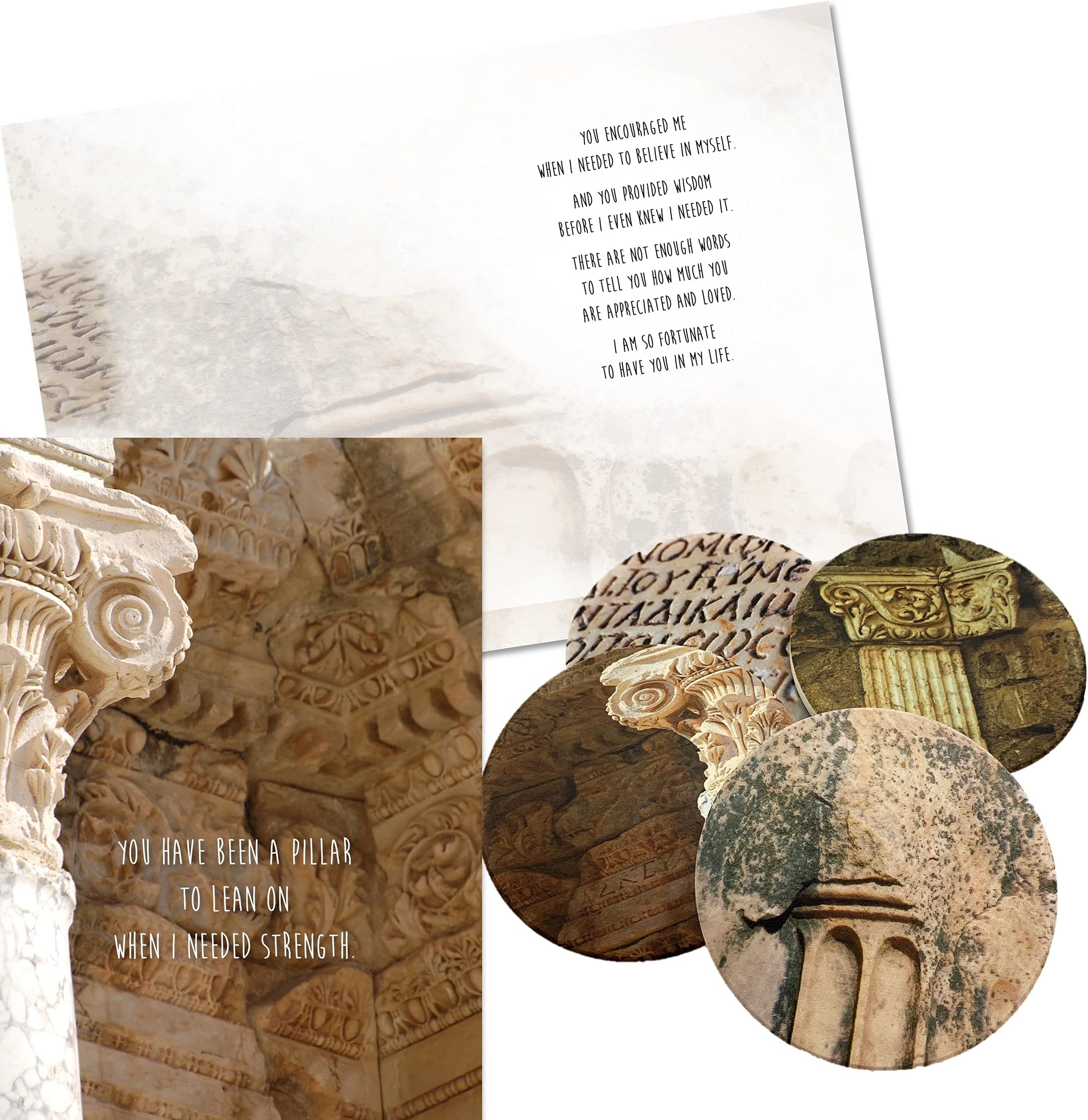 Amazon.com: Smiling Wisdom - Dandelion Wished Journey Greeting Card and ...