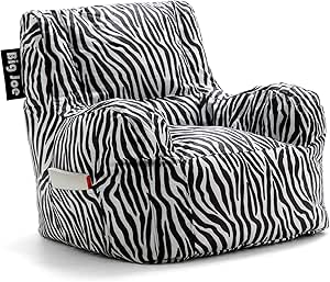 Amazon.com: Big Joe Duo Chair, Zebra