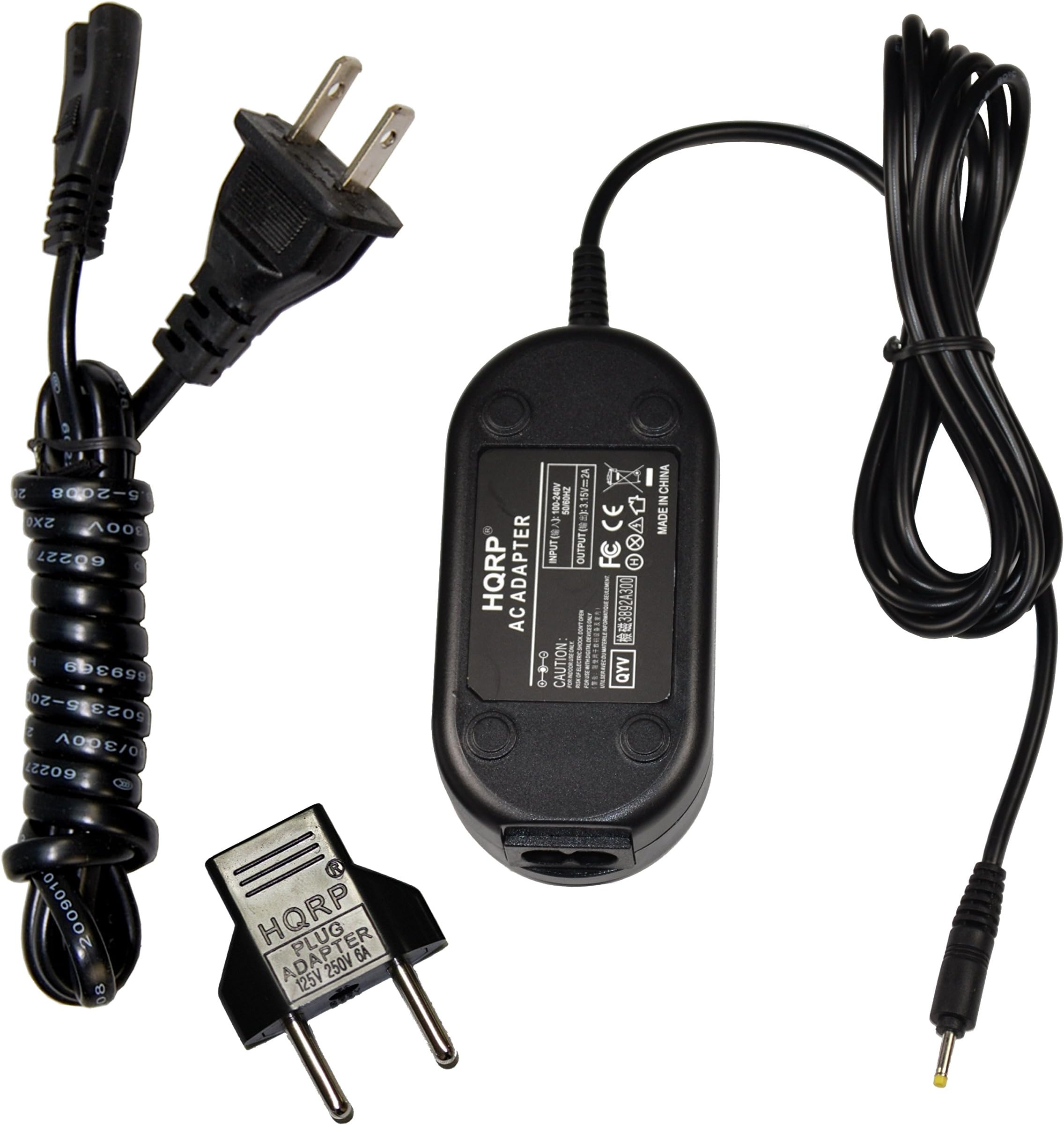 Amazon.com : HQRP AC Adapter Compatible with Canon ACK-800 ACK800 A500 ...