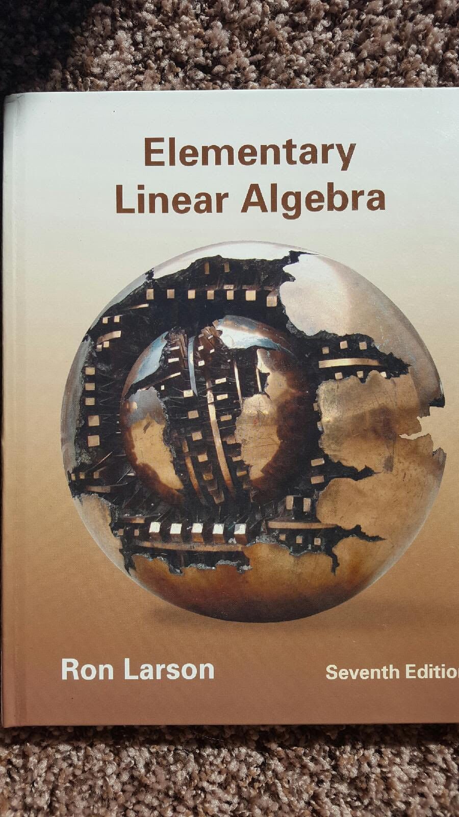 Elementary Linear Algebra: Larson, Ron: 9781133110873: Amazon.com: Books