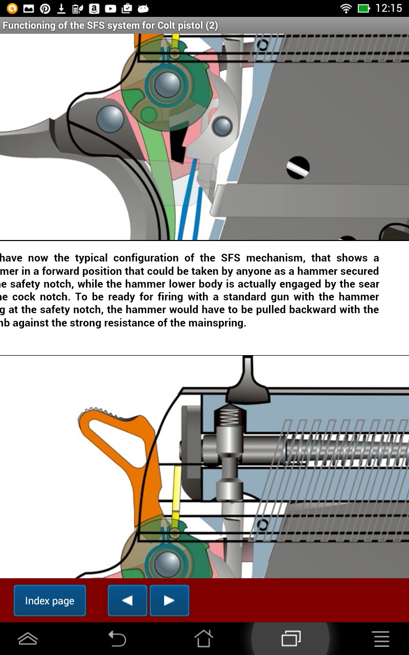 SFS (Safety Fast Shooting) device for Colt pistols - App on Amazon Appstore