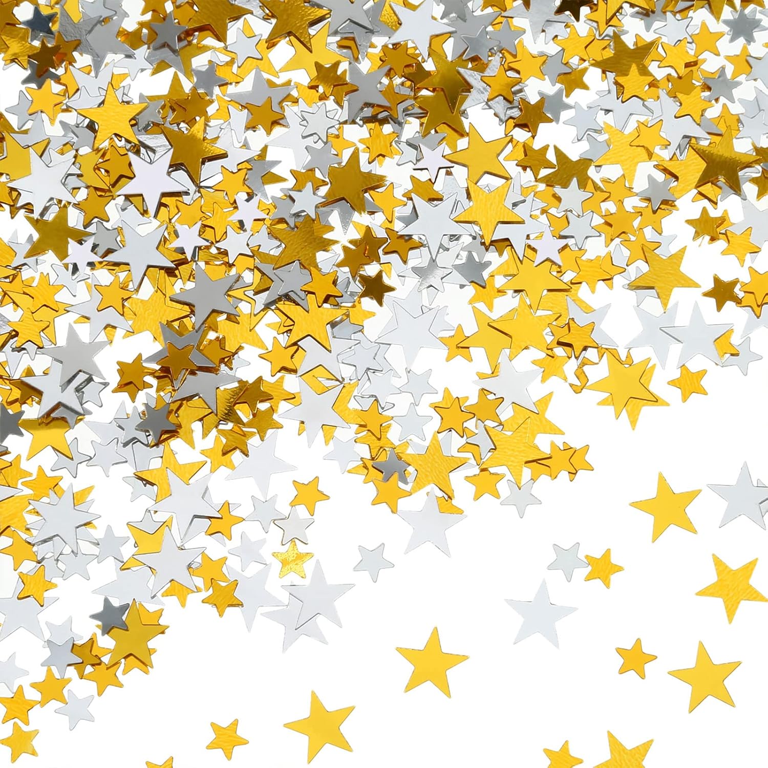 Amazon.com: Hestya Star Confetti Glitter Table Confetti Metallic Foil ...
