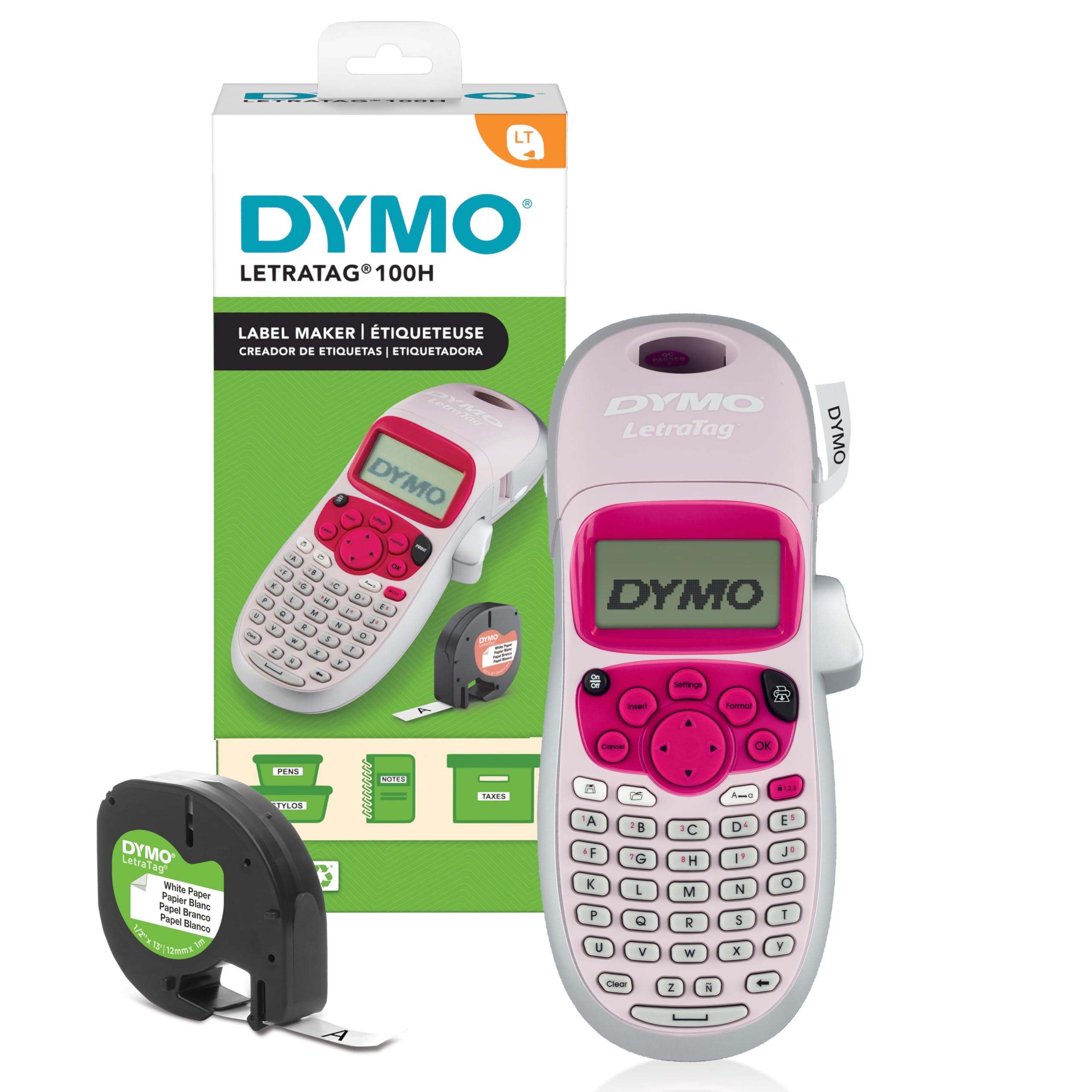Dymo Letratag Lt 100h Handheld Label Maker Abc Keyboard Label ...