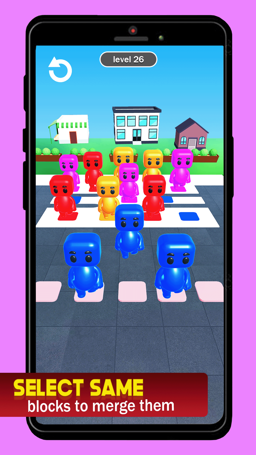 Blocks Jam Colors Sort Match Master : Combine and Merge Color Blocks ...