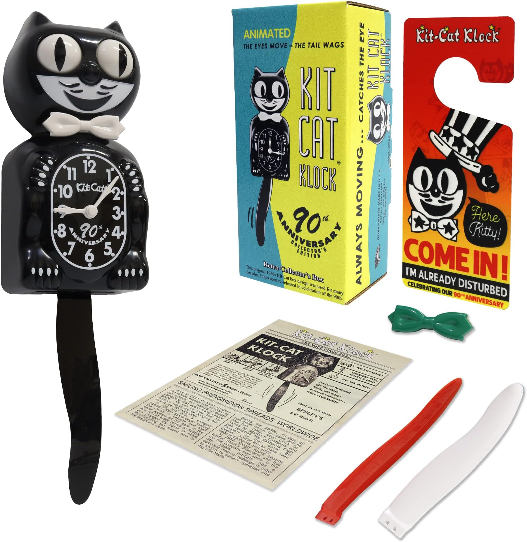 Amazon.com: Kit Cat Klock The Original 90th Anniversary Limited Edition ...