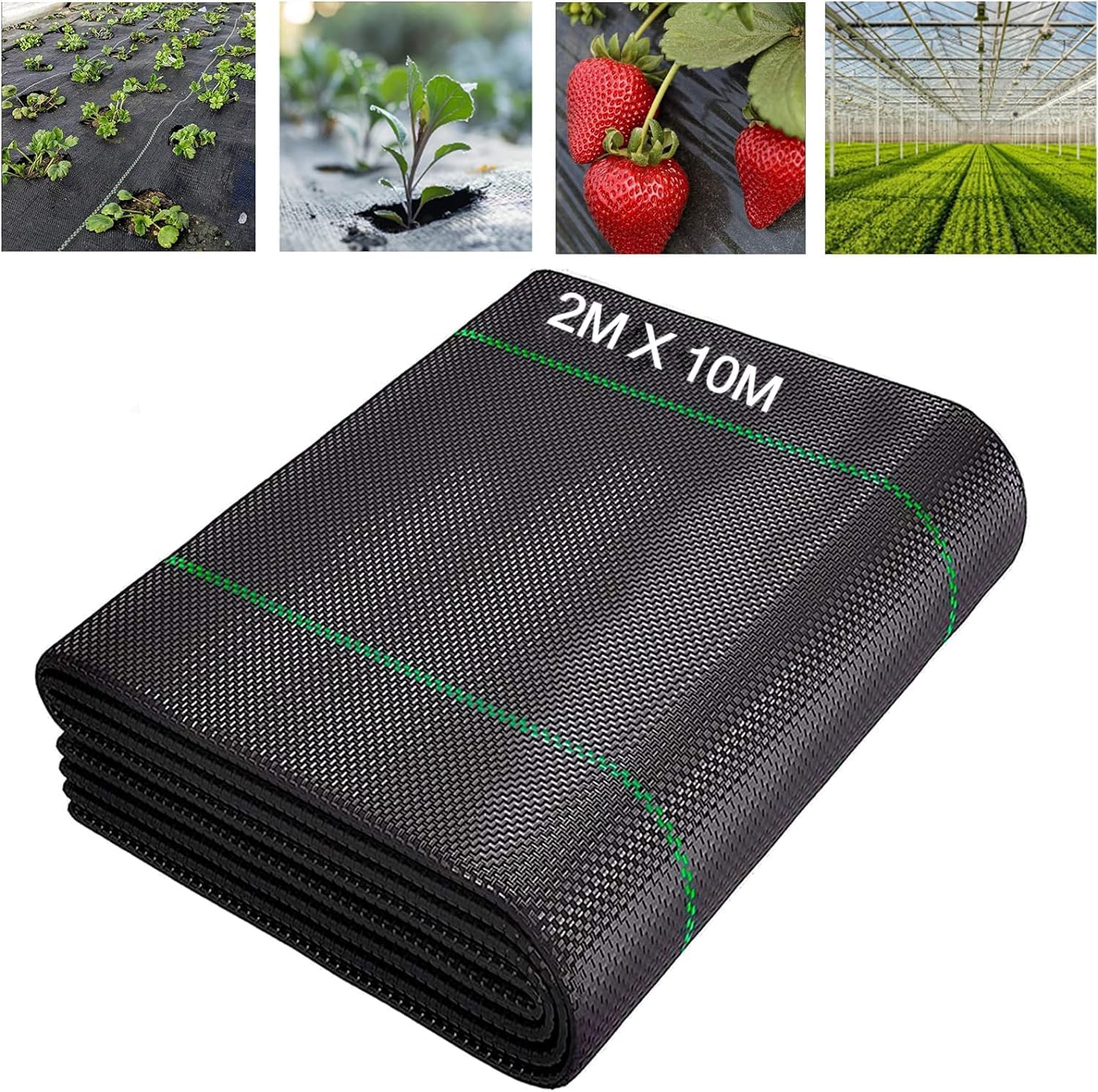 Lorugred Weed Control Membrane 2Mx10M,fabric damp proof membrane,garden ...
