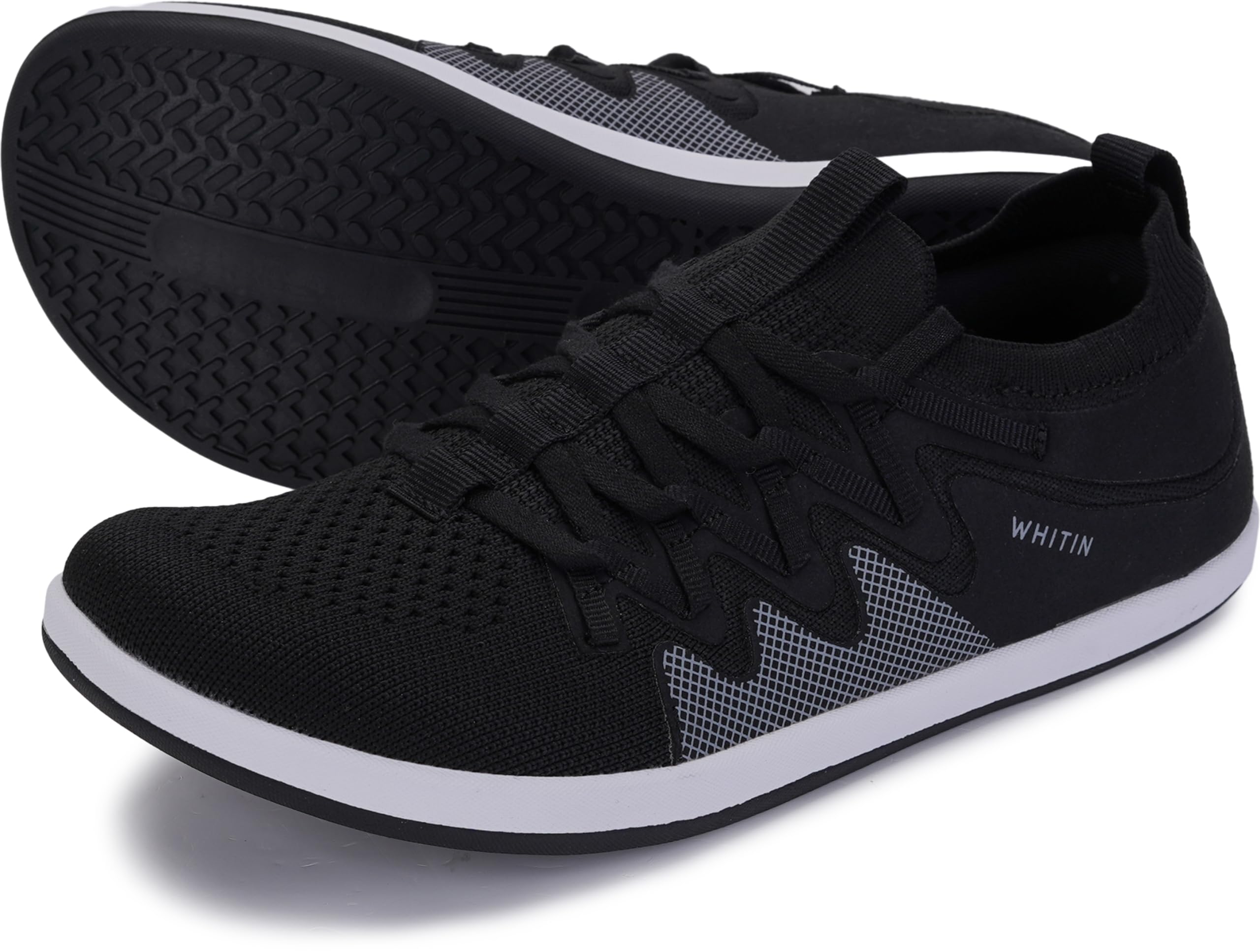 Snapklik.com : Mens Wide Toe Box Barefoot Walking Shoes Minimalist ...