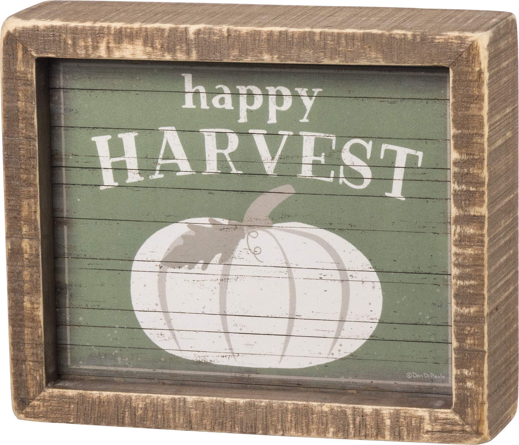 Amazon.com: Primitives by Kathy Inset Box Sign, 6 x 5-Inch, Green-Happy ...