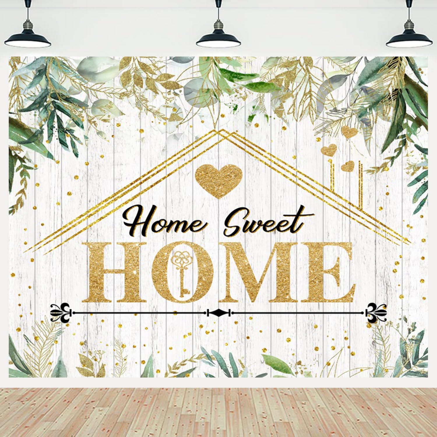 Amazon.com : Maoglfuriron 10x8ft Housewarming Backdrop Home Sweet Home ...