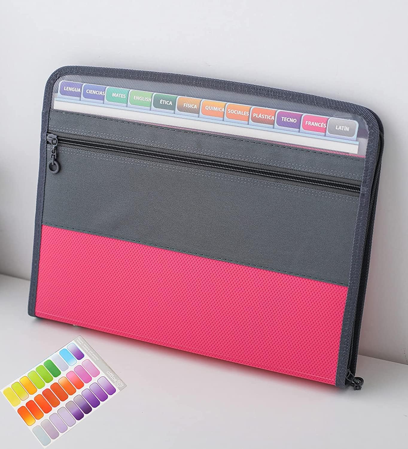 Tragbox 13 Pockets Expanding Files and Wallet with Zipper Closure, a4 ...