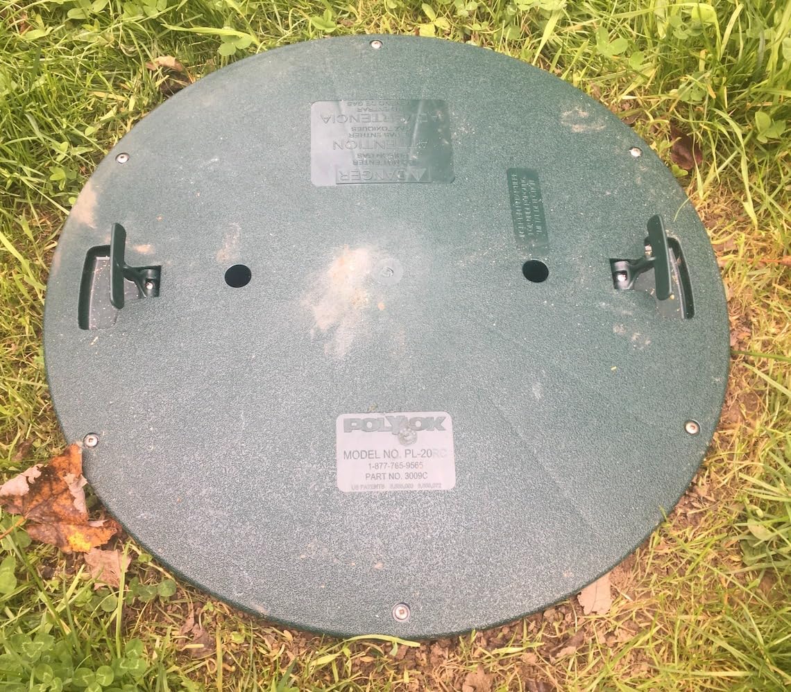 Polylok 3009-RC 20" Septic Distribution Box or Septic Tank Riser Solid ...