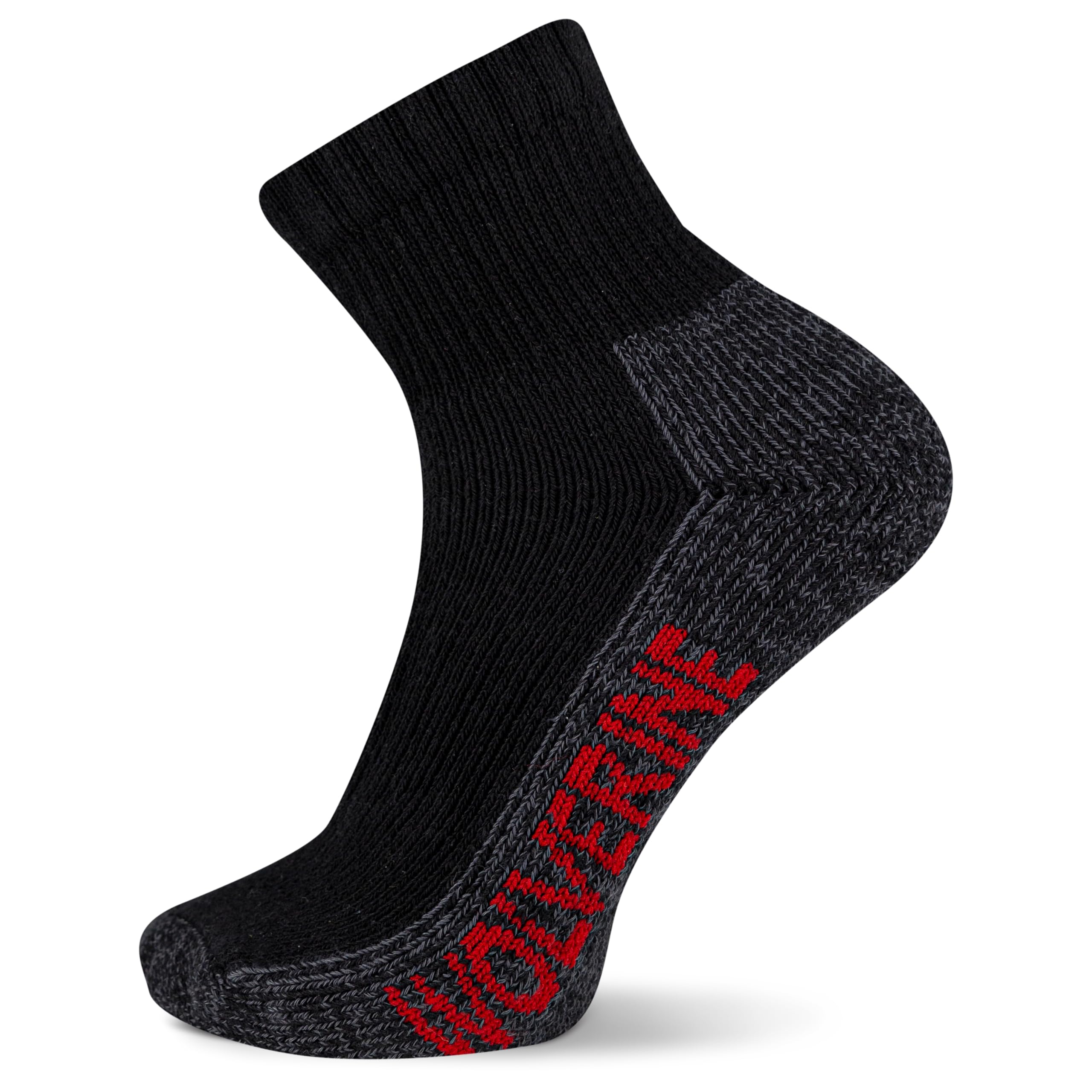 Snapklik.com : Wolverine Mens 2 Pack Steel Toe Quarter Socks