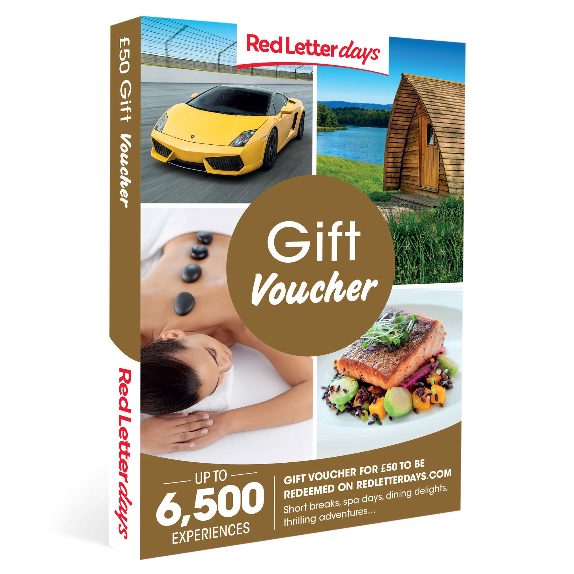 Red Letter Days £50 Gift Voucher - Thousands of UK Experiences : Amazon ...