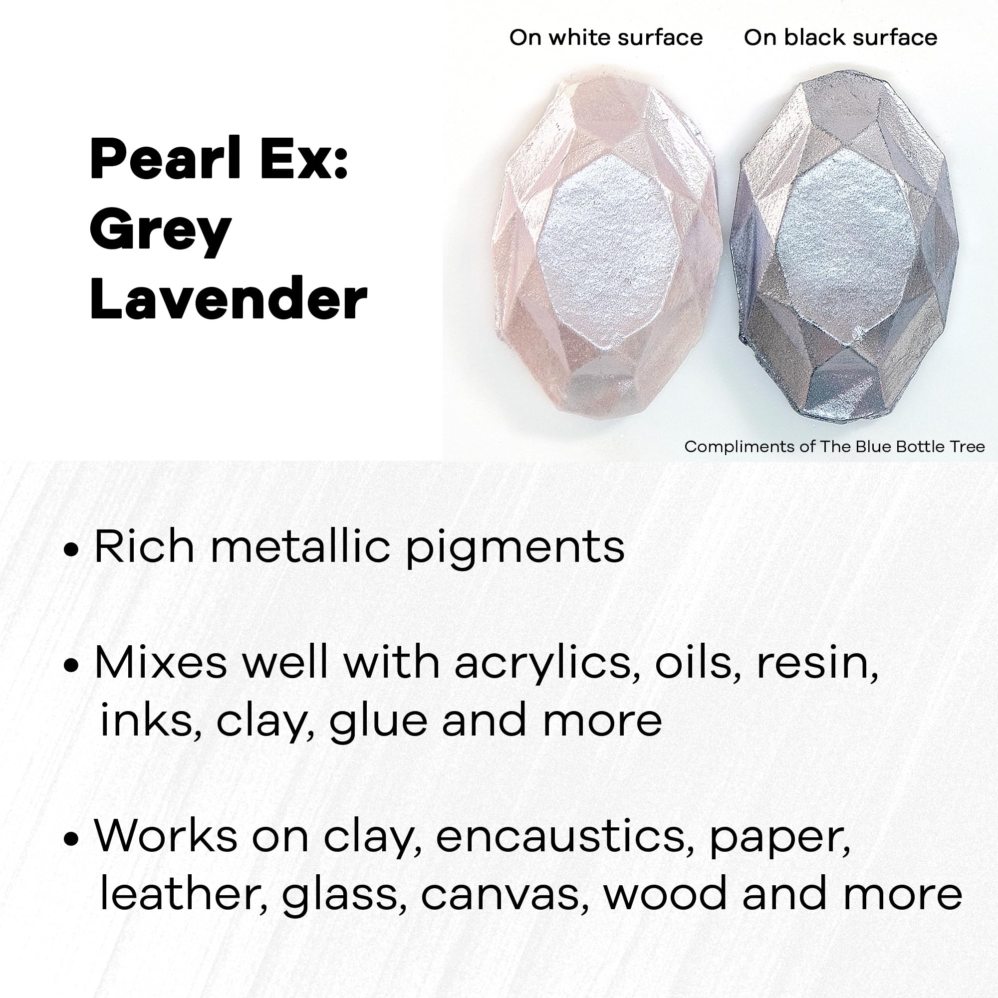 Epoxy Color Pigment Jacquard Pearl Ex Pigment Powder 4oz Rose Gold ...