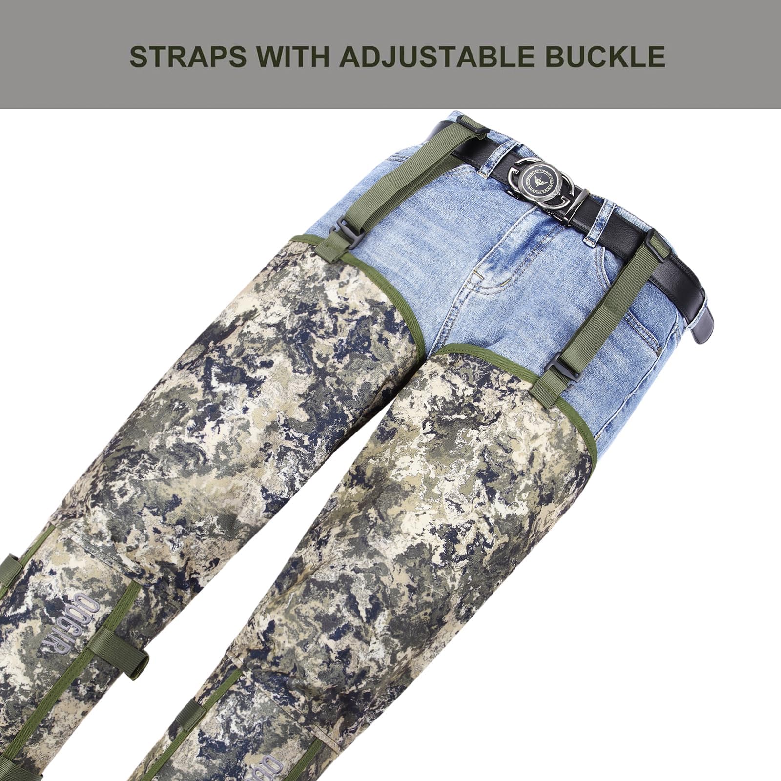 CAMOMAX Snake Guard Chaps: Snake Chaps for Men & Women Offer Snake Bite ...