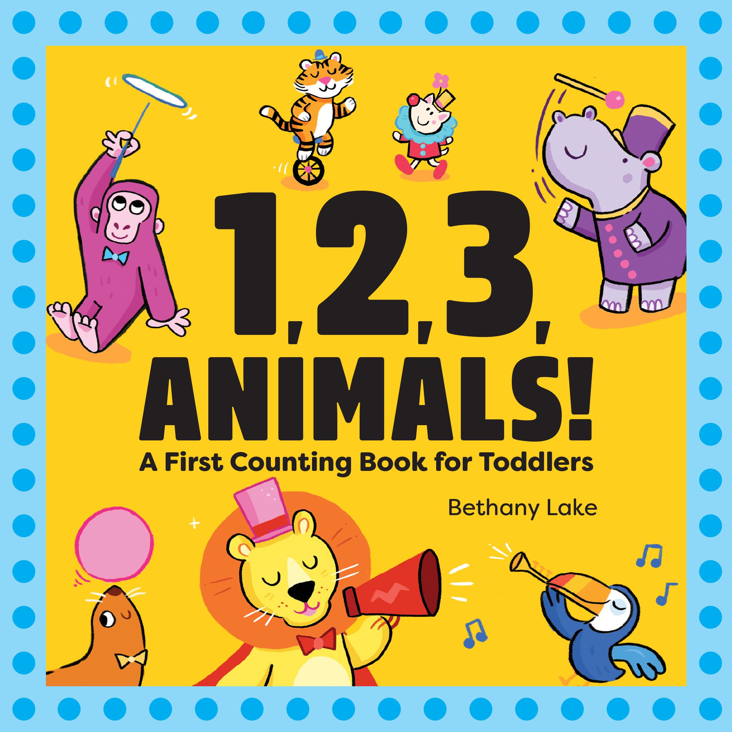 Amazon.com: 1, 2, 3, Animals!: A First Counting Book for Toddlers ...