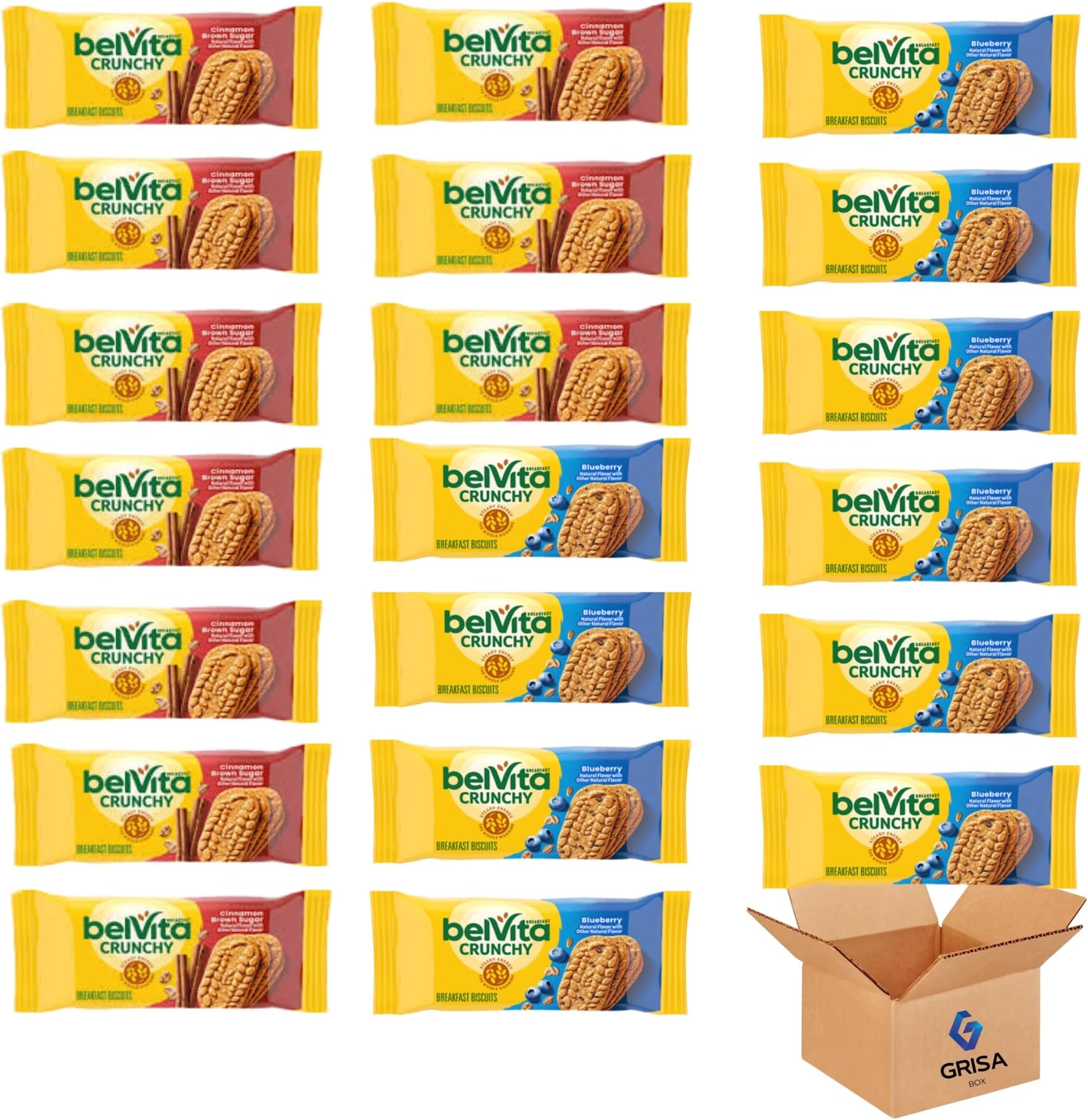 Amazon.com: belVita Bites Breakfast Biscuits Variety Pack, 3 Flavors ...