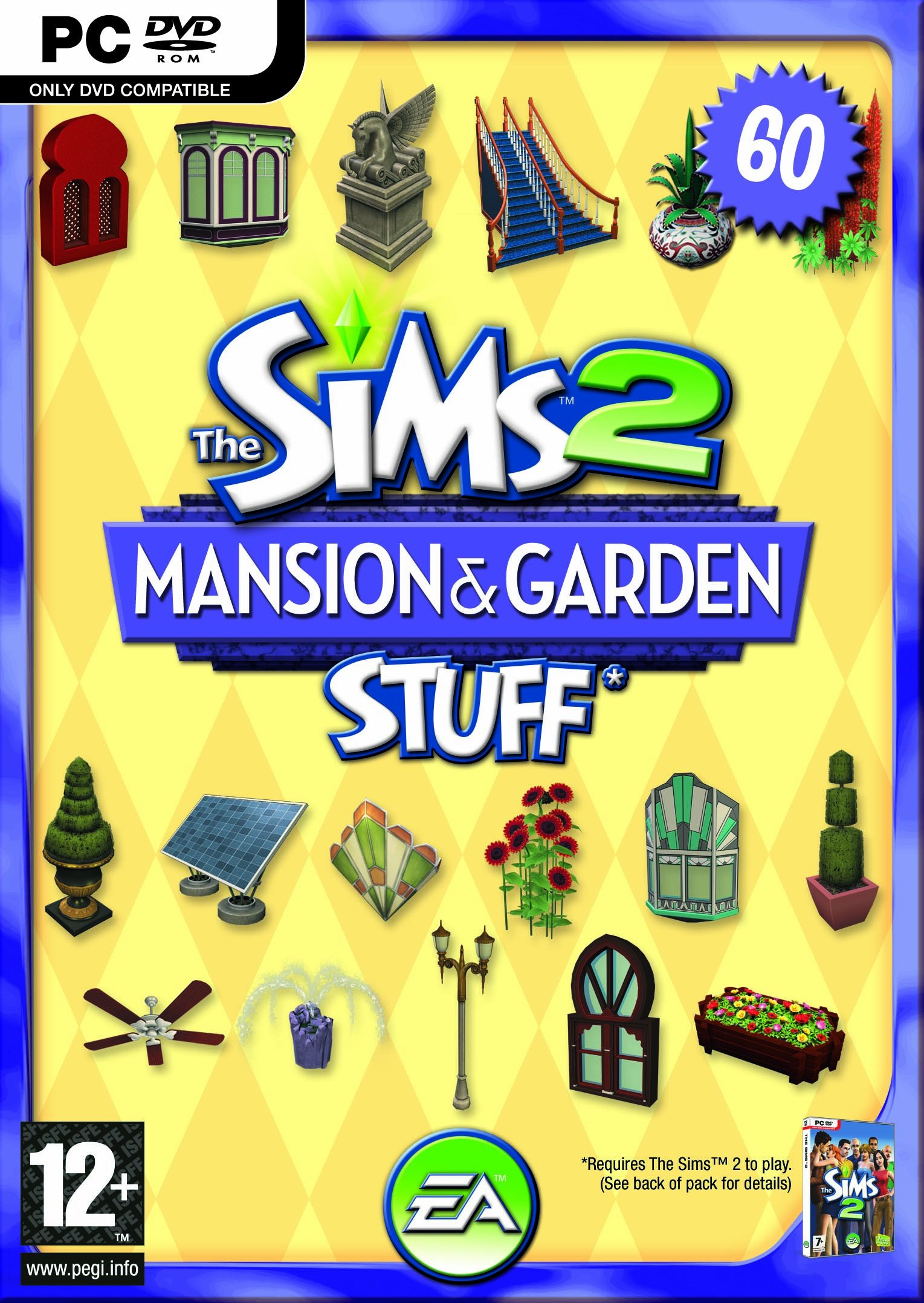 Buy The Sims 2 Mansions & Garden Stuff Pack for The Sims 2 (PC DVD ...