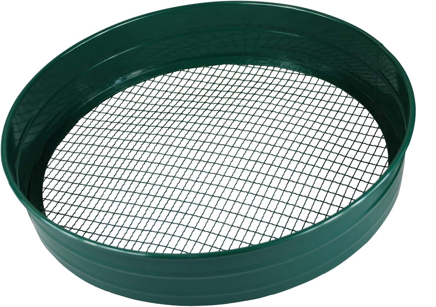 simpaoutdoor Steel Garden Riddle Sieve 3/8" 7mm Mesh 70mm Deep : Amazon ...