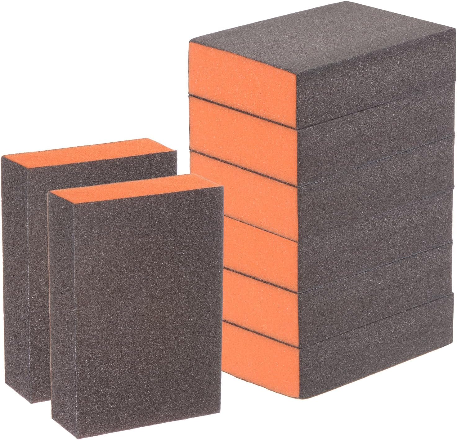 HARFINGTON 8pcs Sanding Sponge Blocks #240 (1200-1500 Grits) Wet/Dry ...