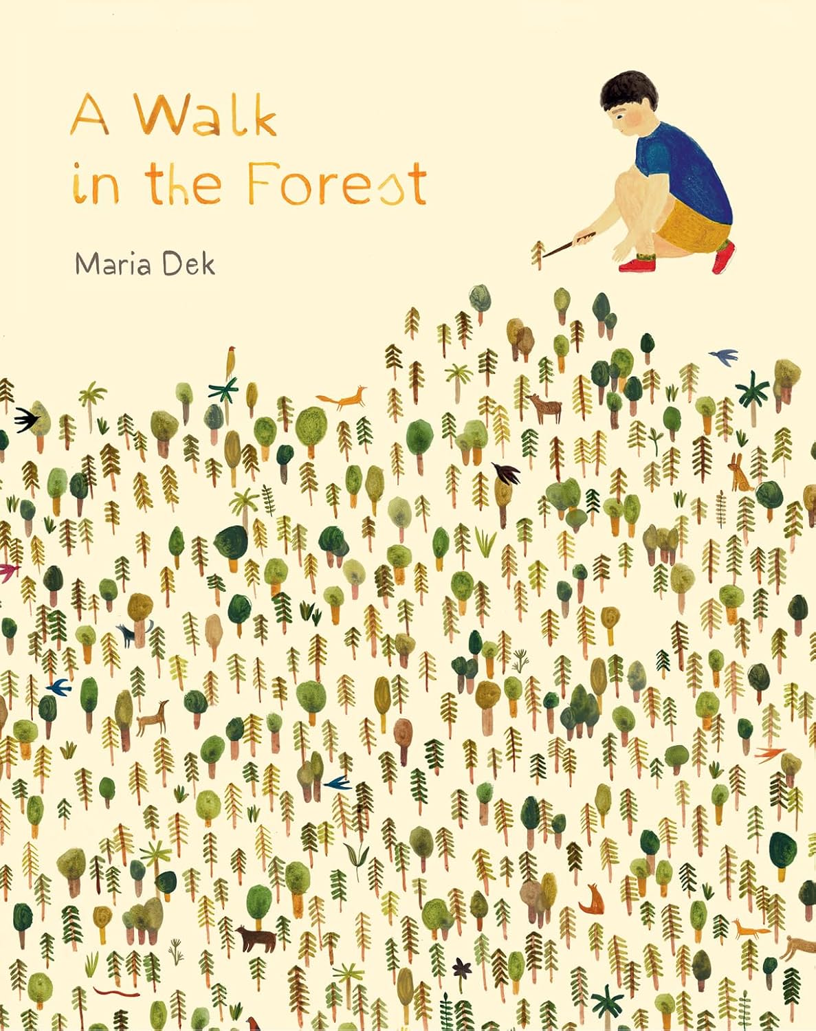 A Walk in the Forest: (ages 3-6, hiking and nature walk children's ...