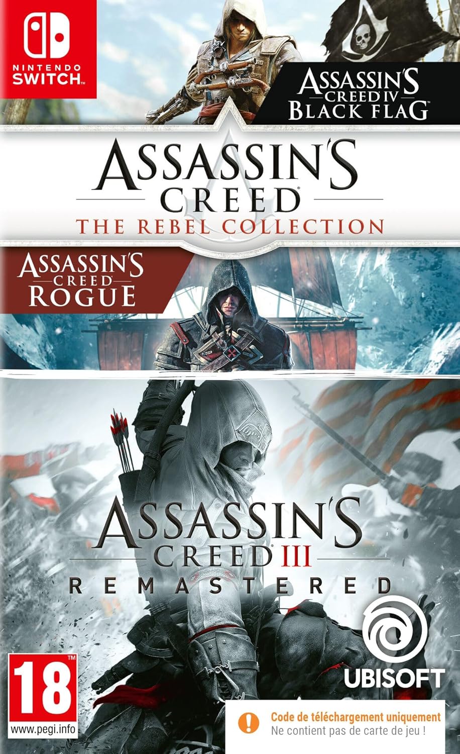 Compilation Assassin's Creed Rebel + Assassin's Creed 3 Liberation ...