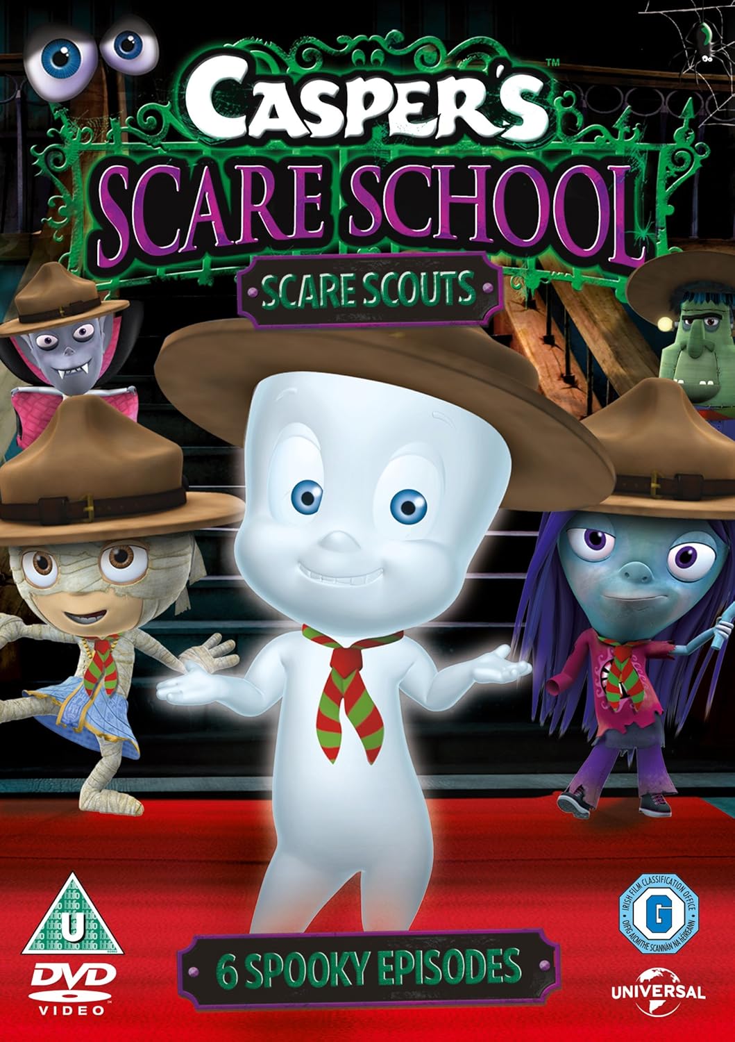 Casper's Scare School: Scare Scouts [DVD]: Amazon.co.uk: Robbie Sublett ...