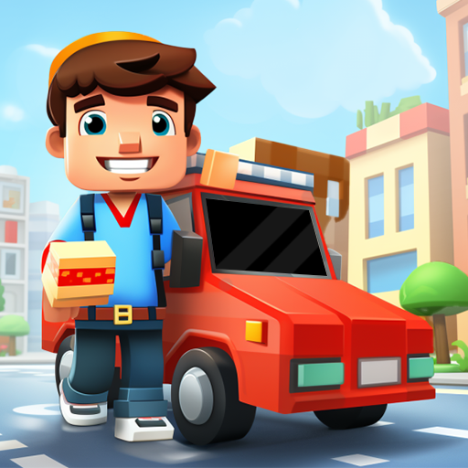 Blocky Pizza Sandwich Delivery Driver Simulator: Delivery Tycoon Food ...