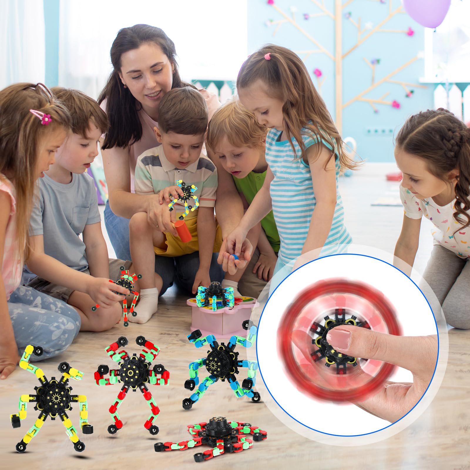 Snapklik.com : Jerify 40 Pack Funny Sensory Fidget Toy Transformable ...