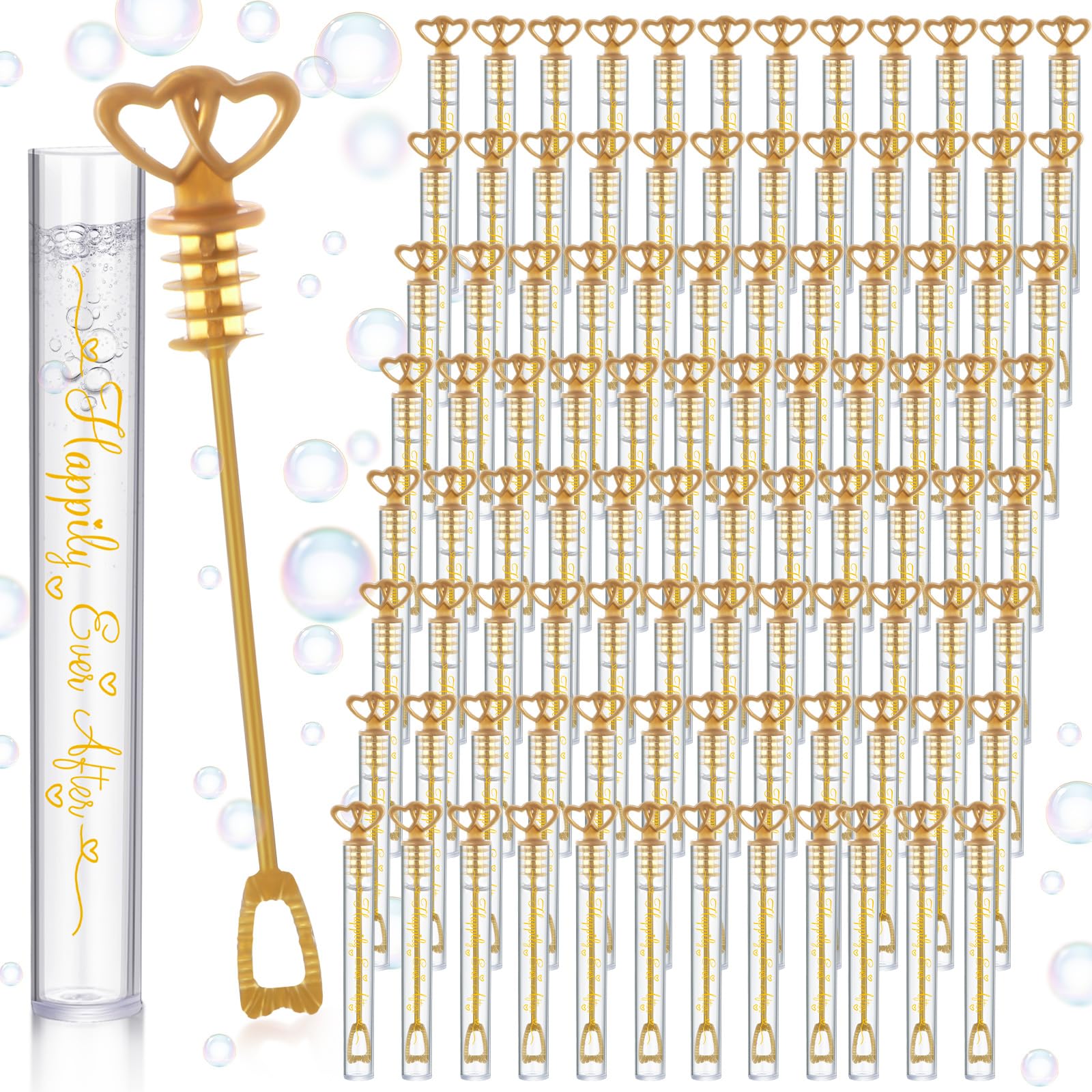 Amazon.com: PullCrease 150 Pcs Bubble Wands Bulk for Wedding Party Mini ...