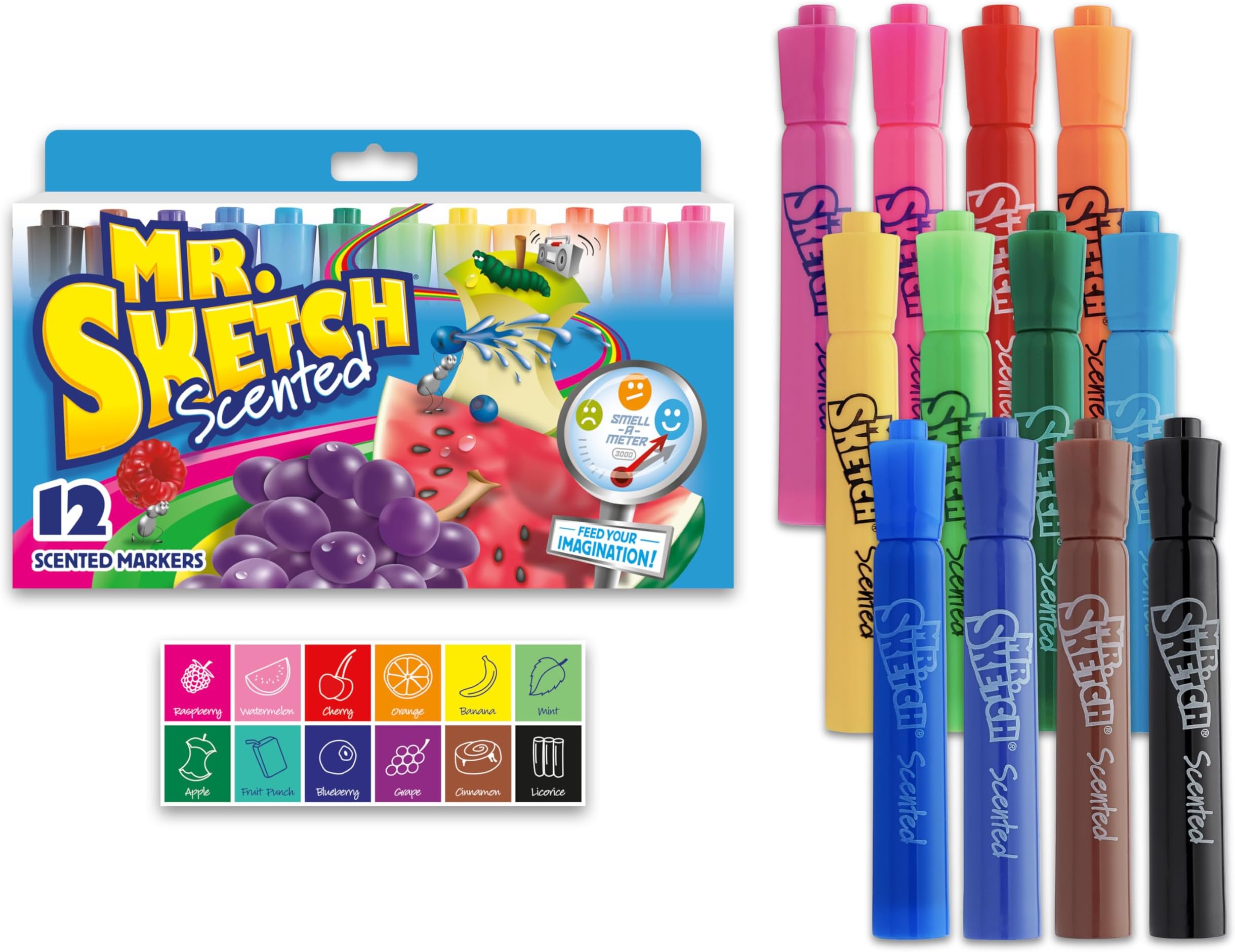 Amazon.com: Crayola Silly Scents Sweet & Stinky Scented Markers ...