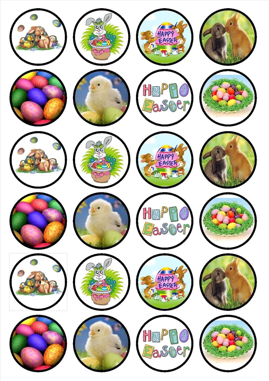 Easter Edible PREMIUM THICKNESS SWEETENED VANILLA, Wafer Rice Paper ...