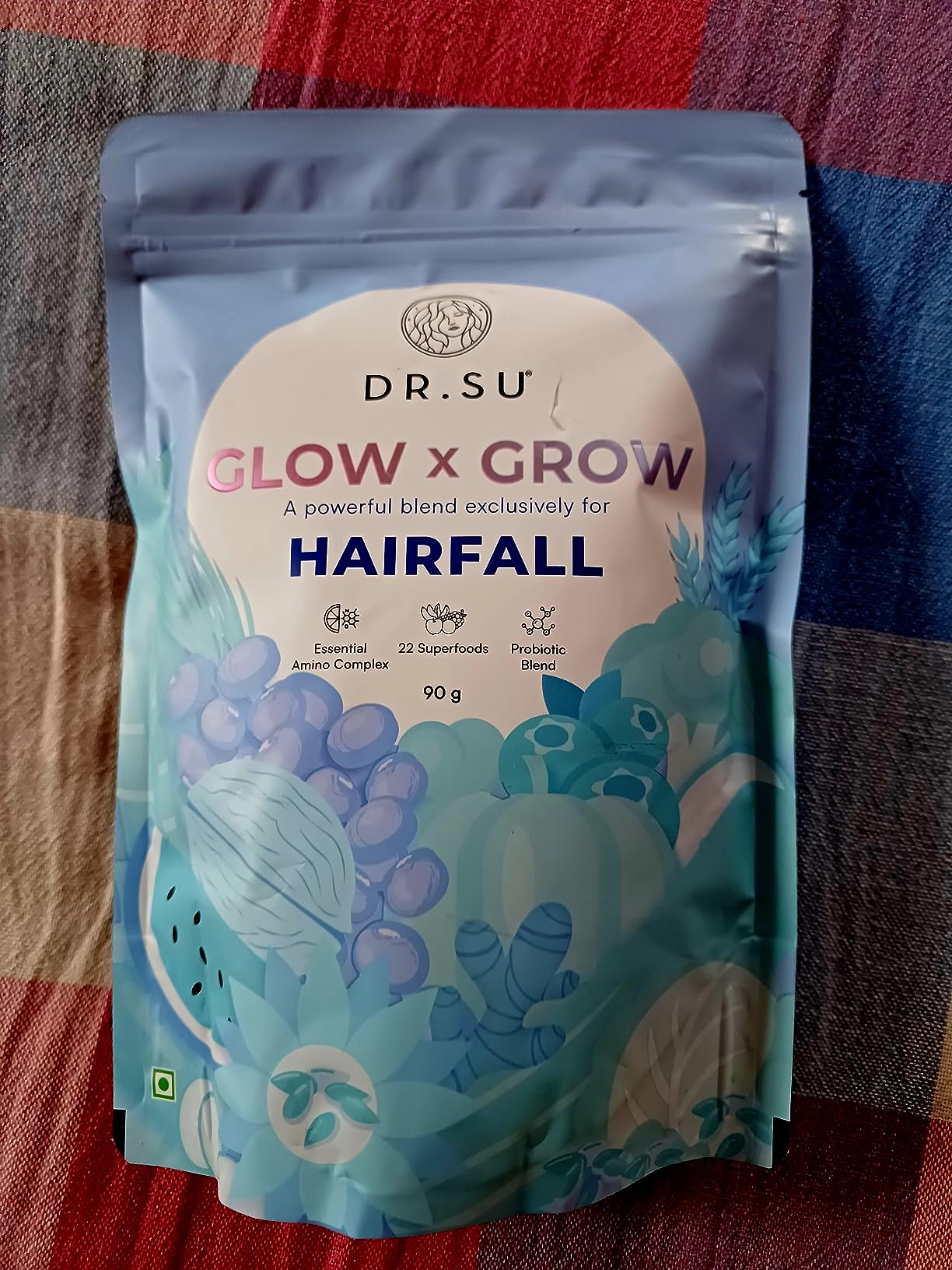 Buy Dr. Su Glow x Grow Hairfall Control Supplement | 30 Sachets ...