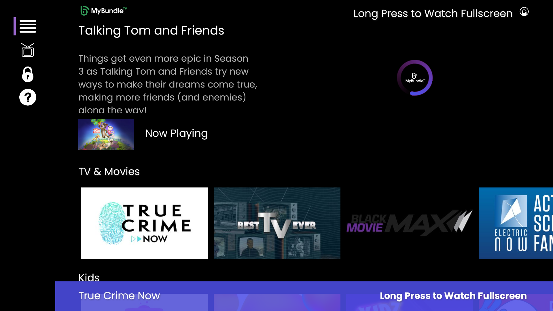 MyBundle Free TV - App on Amazon Appstore