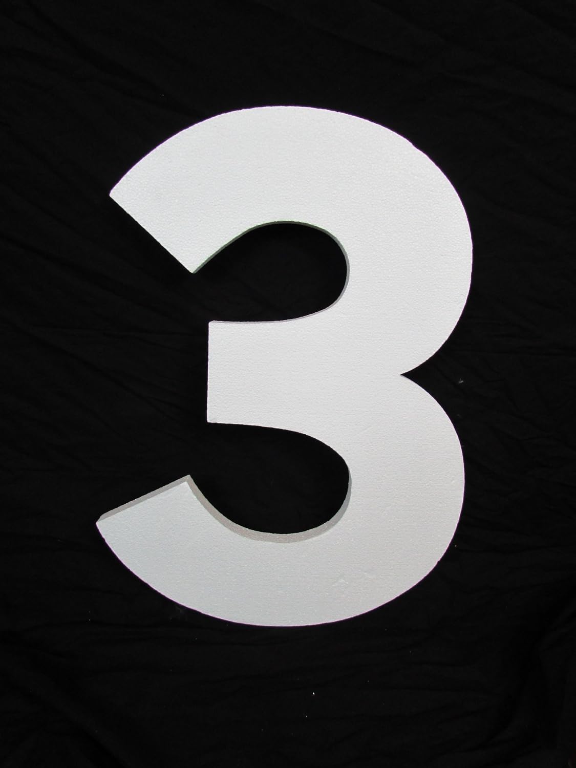 Amazon.com: Large Foam Numbers - 24" Inch - 2 Feet Tall (Number - 3 ...