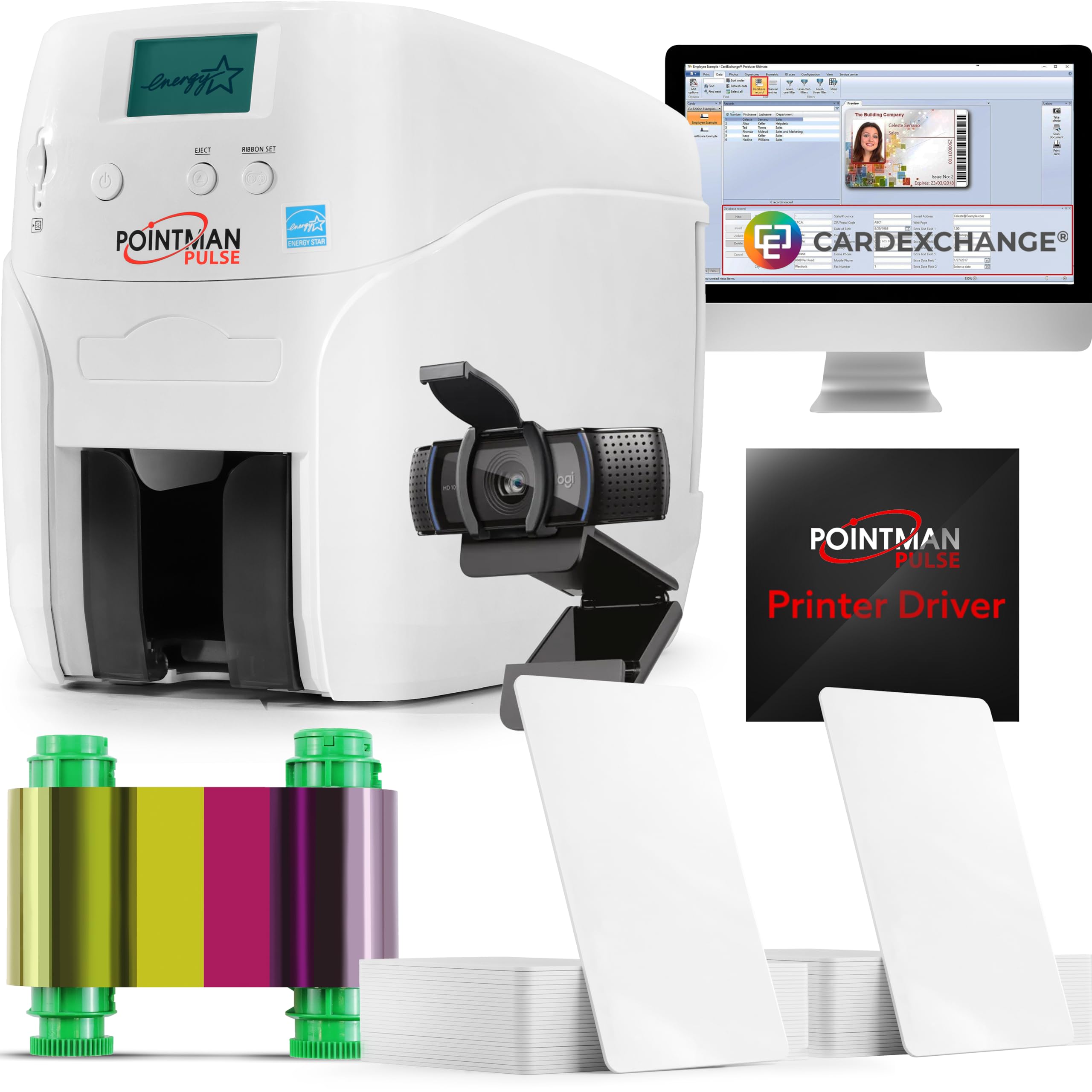 Snapklik.com : Pointman PULSE 200 Double Sided Printer Bundle ...