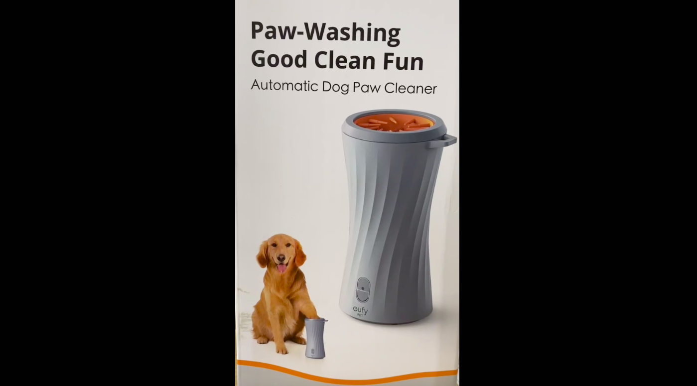 Watch How to use automatic dog paw cleaner on Amazon Live